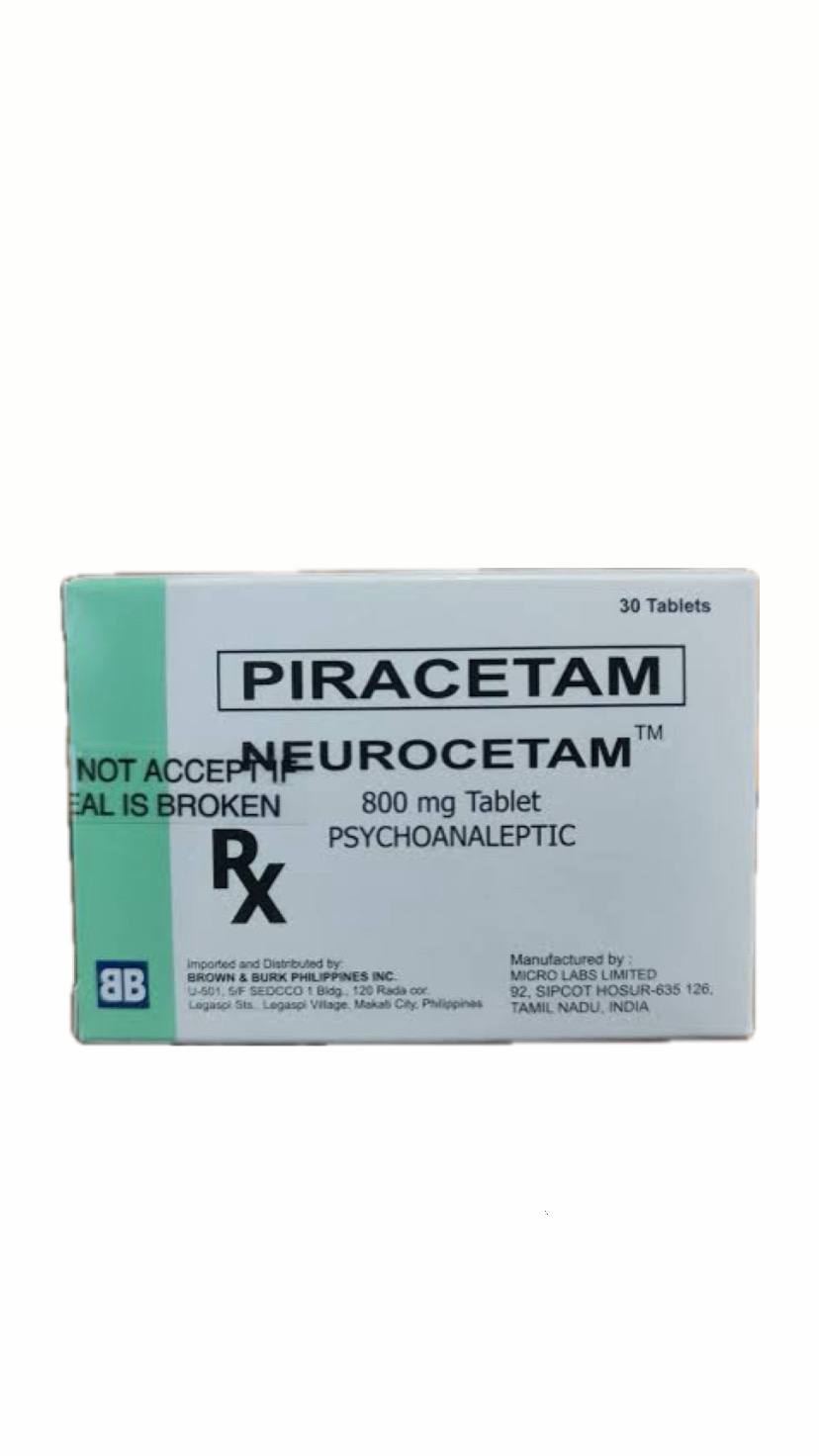 Piracetam 800mg (Neurocetam) – NeuroMed Pharmacy